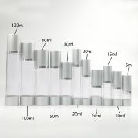China Sealing Type Crown Cap Airless Pump Bottles Customized Total Height Free Sample Support Perfect for Skincare and Cosmetic for sale