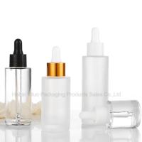 China Bulk Essential Oil Dropper Bottles 2oz Clear Glass with Custom Logo - 20ml to 120ml Sizes for sale