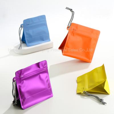 China Square Soft Flexible Packaging Bags with Heat Seal - Custom Logo & Color Options, 1000pcs MOQ for sale