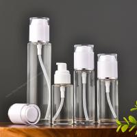 China 15ml Empty Lotion Bottles with Press Pump - 4.2cm Width × 17.6cm Length Travel Size Packaging for sale