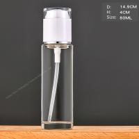 China 15ml Empty Lotion Bottles with Press Pump - 4.2cm Width × 17.6cm Length Travel Size Packaging for sale