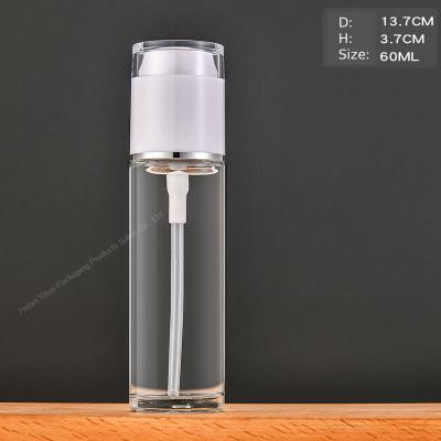 China 30ml Squeezable Empty Glass Lotion Bottle with Pump - Bulk Packaging for DIY & Travel Use for sale
