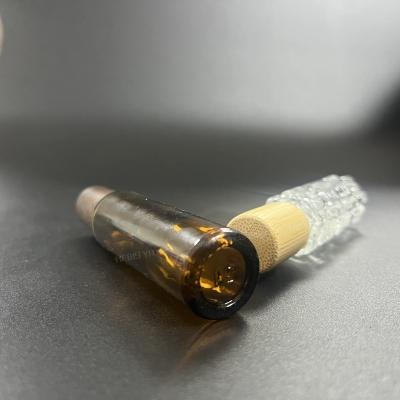 China 20ml Stainless Steel Roller Bottles with 3.2cm Width Cylinder Design for Essential Oils and Perfumes for sale