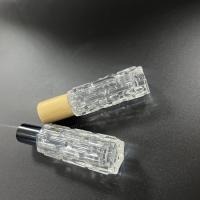 China 18ml Crystal Roller Bottles 2.2cm x 8.2cm Leak-Proof Glass and Plastic Essential Oil Dispensers for sale