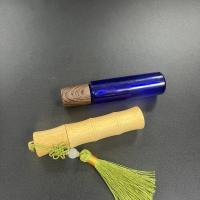 China 5ml Peppermint Roller Bottles Bulk with Wooden Cap - Glass & Plastic Options 1cm x 3cm for sale