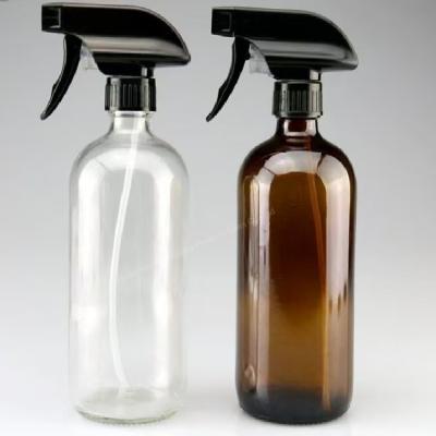 China Amber Cosmetic Spray Bottle 50ml 100ml with UV Protection Glass and Spray Nozzle for Skincare Products for sale