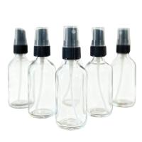 China 2oz Glass Cosmetic Spray Bottle with Press Pump - 50ml/100ml Capacity, 3.5cm Width for Skin Care Packaging for sale