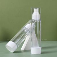 China Sanitary PP Airless Pump Bottle 3.1cm x 15.3cm Cosmetic Packaging for Skin Care Products for sale