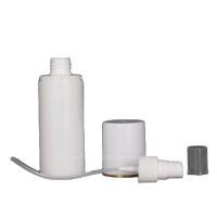 China 3oz White Plastic Atomizer Spray Bottle with Precision Pump for Fragrance and Personal Care Products for sale