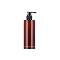 China 450ml Shatter Resistant Glass Shampoo Bottle with Leak Proof Press Pump Customizable for sale