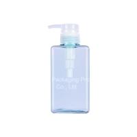 China Cylindrical Shampoo Bottle 250ml with Pump 8cm Width Blow Molded PP PETG for Hair Care Packaging for sale