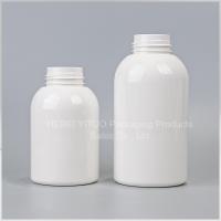 China 500ml White PET Plastic Shampoo Bottle 7.3x15.4cm Square Container with Press Pump - Customizable Reusable Packaging for sale