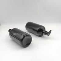 China 500ml Square PET Shampoo Bottle with Press Pump - 30% Recycled Material, Custom Colors for sale