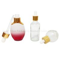 China 30ml Glass Essential Oil Bottle Custom Color Dropper or Roller for Cosmetic Use for sale