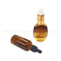 China Customized Essential Oil Bottle Glass Base Rose Gold Cap 20ml 30ml 50ml 100ml Aromatherapy Cosmetic for sale