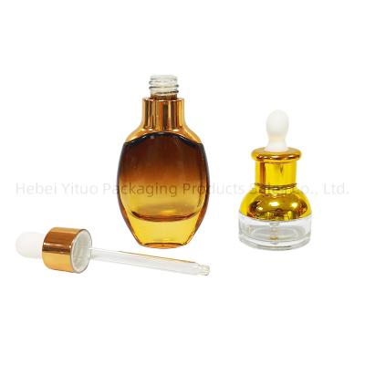 China 30ml Glass Essential Oil Bottle with Dropper or Roller Seal Customizable Colors for Aromatherapy Packaging for sale