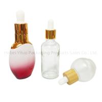 China 30ml Glass Essential Oil Bottle Custom Color Dropper or Roller for Cosmetic Use for sale