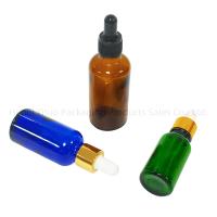 China 30ml Glass Dropper Bottle Essential Oil Roller Bottle Leak Resistant Reusable Container for sale