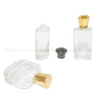 China 30ml Borosilicate Glass Perfume Bottles with Plastic Pump Leakproof 8.2cm Height Bulk for sale