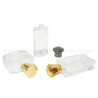China 30ml Borosilicate Glass Perfume Bottles with Plastic Pump Leakproof 8.2cm Height Bulk for sale