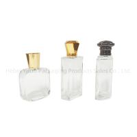 China 30ml Borosilicate Glass Perfume Bottles with Plastic Pump Leakproof 8.2cm Height Bulk for sale