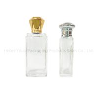 China Transparent Sprayer Bottle 50ml Square for sale