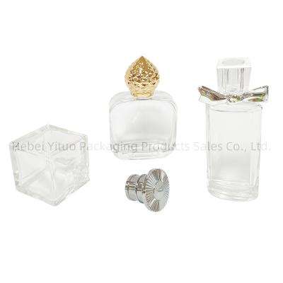 China Bulk Perfume Bottles 50ml Borosilicate Glass Leakproof Design for Custom Packaging for sale