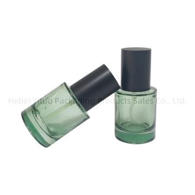 China Bulk Perfume Bottles 50ml Borosilicate Glass Leakproof Plastic Pump 5cm Width for Cosmetic Production for sale
