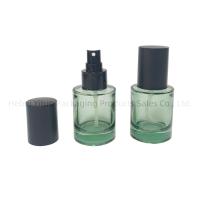 China Bulk Perfume Bottles 50ml Borosilicate Glass Leakproof Plastic Pump 5cm Width for Cosmetic Production for sale