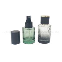 China Borosilicate Sprayer Perfume Bottles 30ml Custom Spray Press Pump Sealing Type for sale