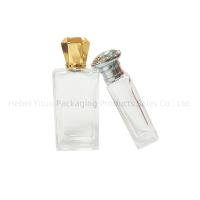China Transparent Sprayer Bottle 50ml Square for sale