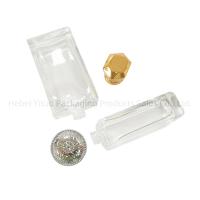 China Transparent Sprayer Bottle 50ml Square for sale