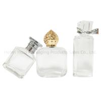 China Bulk Perfume Bottles 50ml Borosilicate Glass Leakproof Design for Custom Packaging for sale