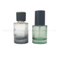 China Borosilicate Sprayer Perfume Bottles 30ml Custom Spray Press Pump Sealing Type for sale