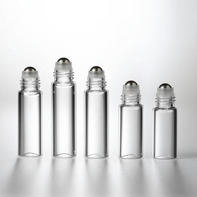China Custom Logo Roll On Bottle 10ml 15ml 20ml 30ml for Perfume Aromatherapy Skincare for sale