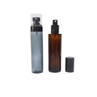 China Travel Size Spray Bottle 30ml Cylinder Shape Clear Refillable Container for Cosmetic Sanitizer and Essential Oil for sale