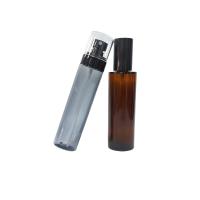 China Travel Size Spray Bottle 30ml Cylinder Shape Clear Refillable Container for Cosmetic Sanitizer and Essential Oil for sale