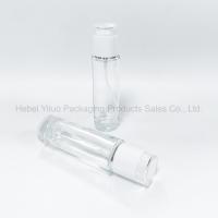 China Clear Glass Lotion Bottle 100ml Cosmetic for sale