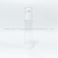 China 100ml Plastic Lotion Bottle Transparent Customized Logo for sale