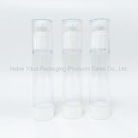 China 100ml Plastic Lotion Bottle Transparent Customized Logo for sale