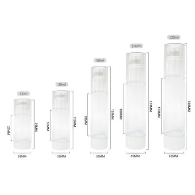 China 200ml Clear Plastic Lotion Bottle with Pump Round Empty Bulk for sale