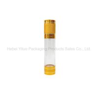 China Empty Airless Pump Bottle 90.3mm 115.3mm 149mm Square Cosmetic Skincare Packaging for sale