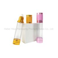 China Leakproof Airless Pump Bottles 90.3mm 115.3mm 149mm Custom Colors for Skincare Packaging for sale