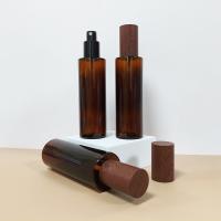 China Round Cosmetic Spray Bottle Refillable Including Coloration Decorations for sale