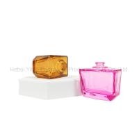 China Glass Bulk Perfume Bottles Pink 50ml for sale