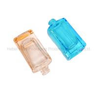 China Square Perfume Bottles Color Glass 30ml for sale