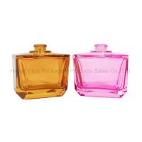 China Glass Bulk Perfume Bottles Pink 50ml for sale