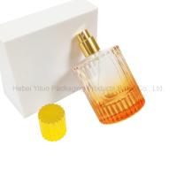 China Custom Engraved Borosilicate Glass Perfume Bottles 10ml 50ml Bulk for Luxury Fragrance Packaging for sale