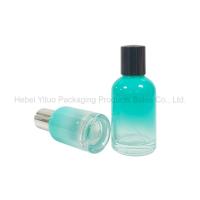 China Bulk Perfume Bottles 10ml 30ml 50ml 100ml Pink Borosilicate Glass Packaging for Essential Oils for sale