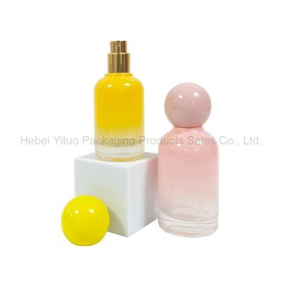 China Bulk Perfume Bottles Glass 4.6cm Spray Pump 3000 Pieces Custom Logo Reusable Fragrance Containers for sale